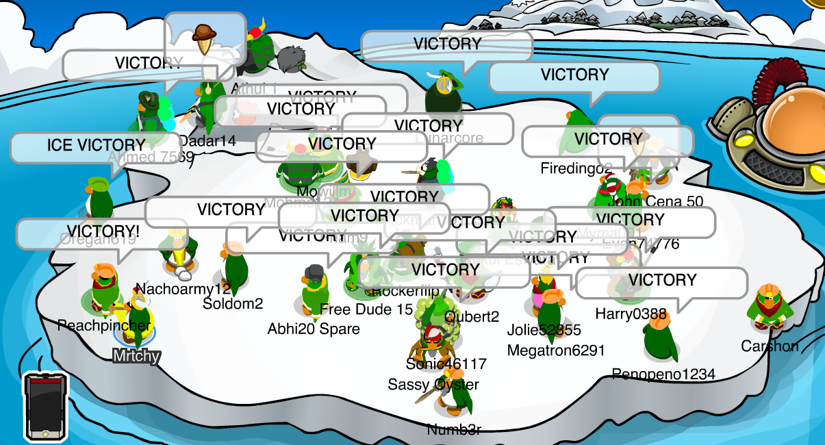AUSIA Invasion of Tuxedo – Un-doubtable Victory | Army of Club Penguin