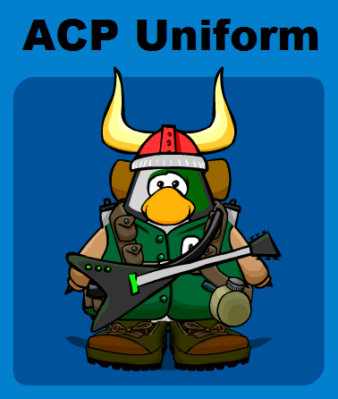 New ACP Uniform! - Army of Club Penguin