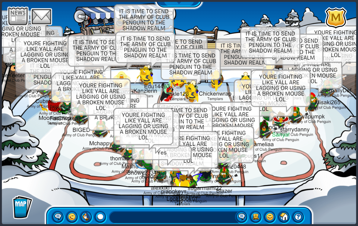 [US] Around the World Cup II vs. TCP - Army of Club Penguin