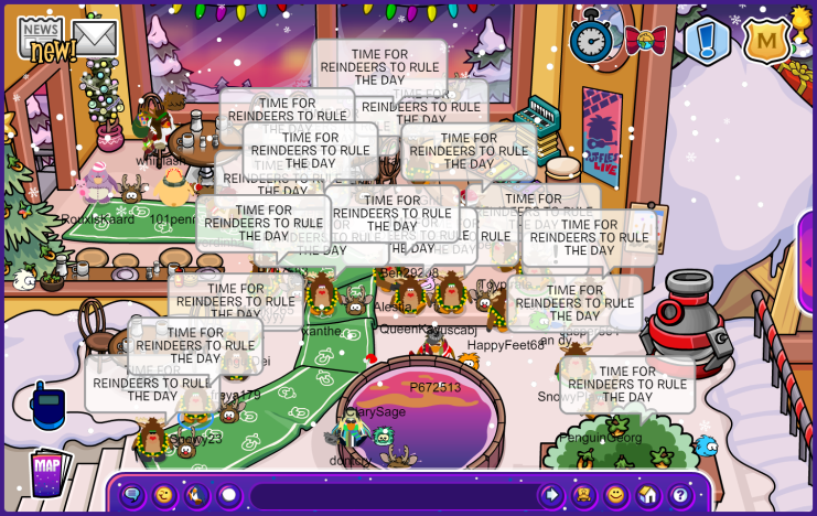 [AUSIA] Rudolph the Red-Nosed Reindeer - Army of Club Penguin