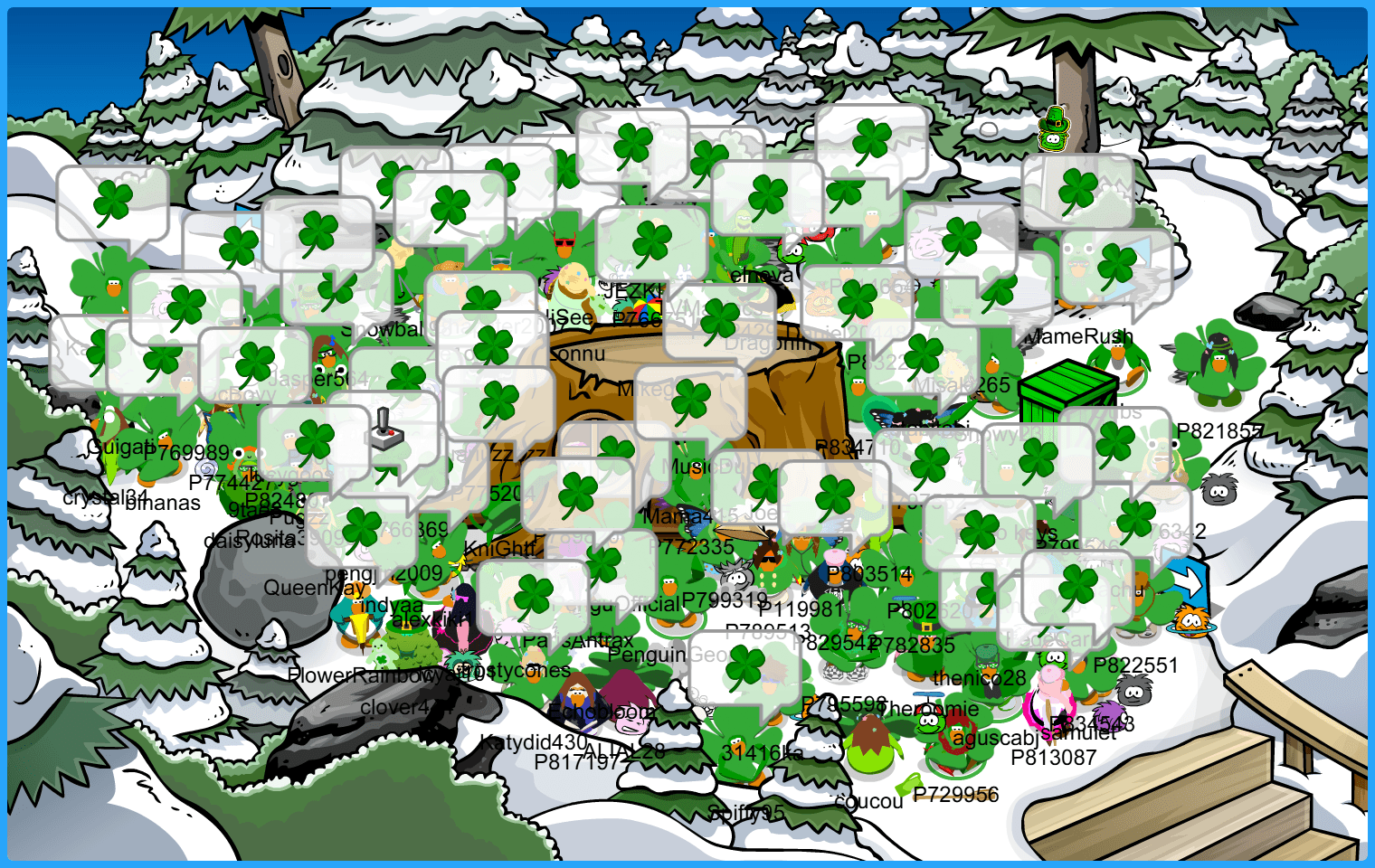 [US] Clover Igloo Raids - Army of Club Penguin